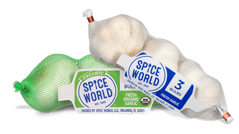 Fresh Organic Garlic - Spice World