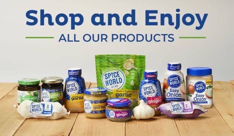 Spice World Inc | Get the Most Flavor from our Garlic, Ginger, and ...