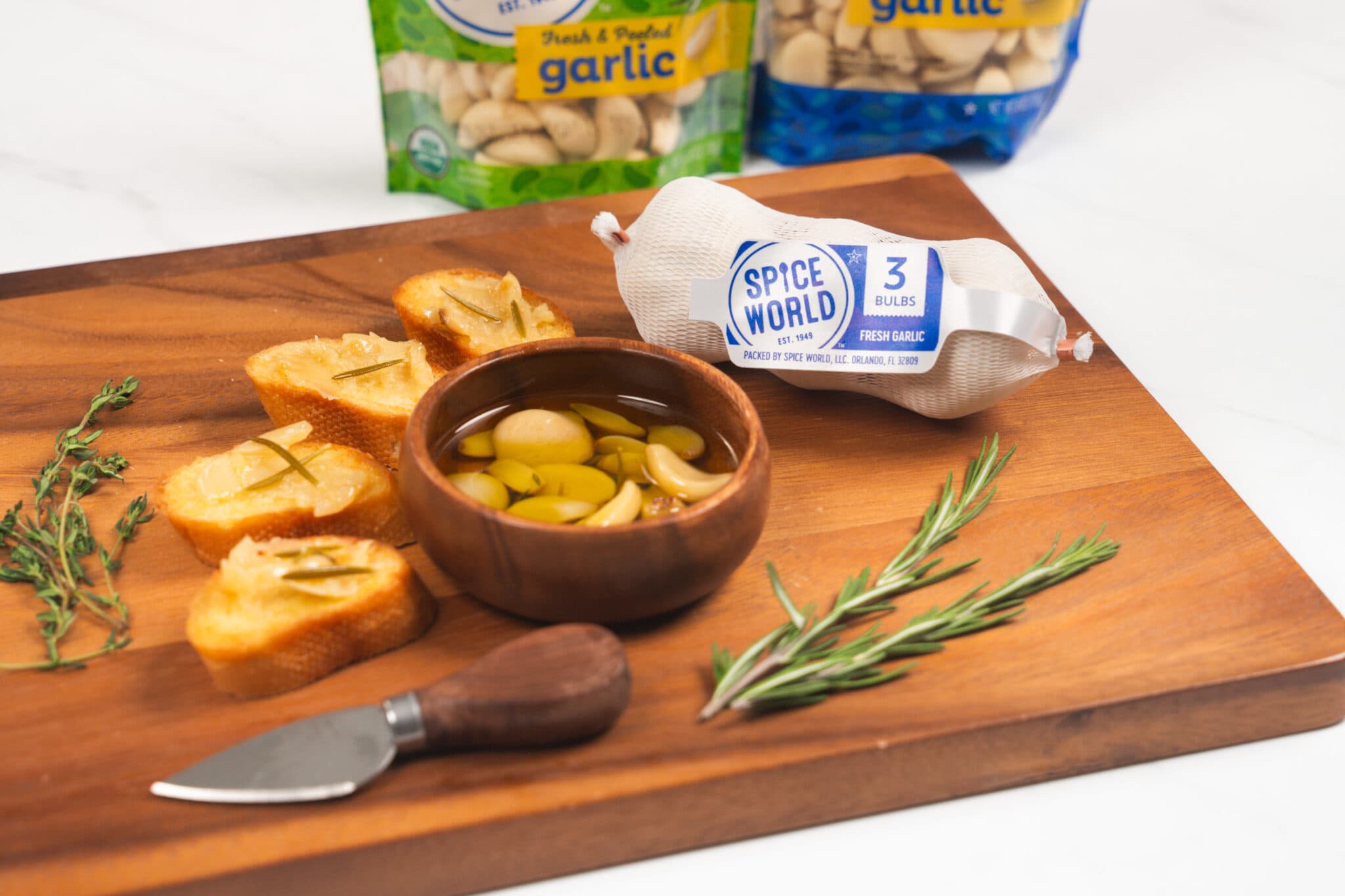 Ready-to-Use Minced Garlic - Spice World